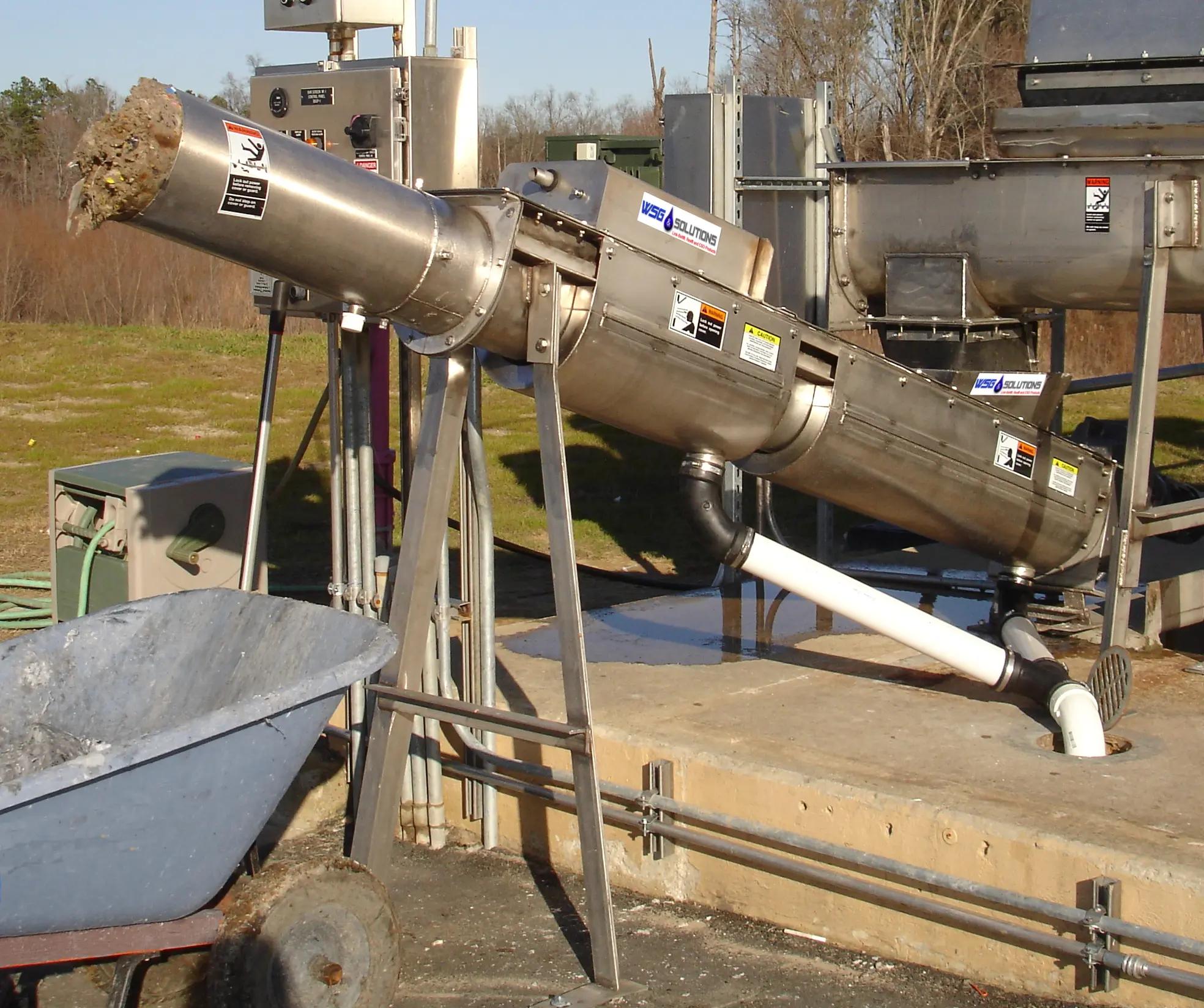 Wastewater Screens Band Rake Reciprocating Screens WSG Wastewater Screens Band Rake Reciprocating Screens WSG